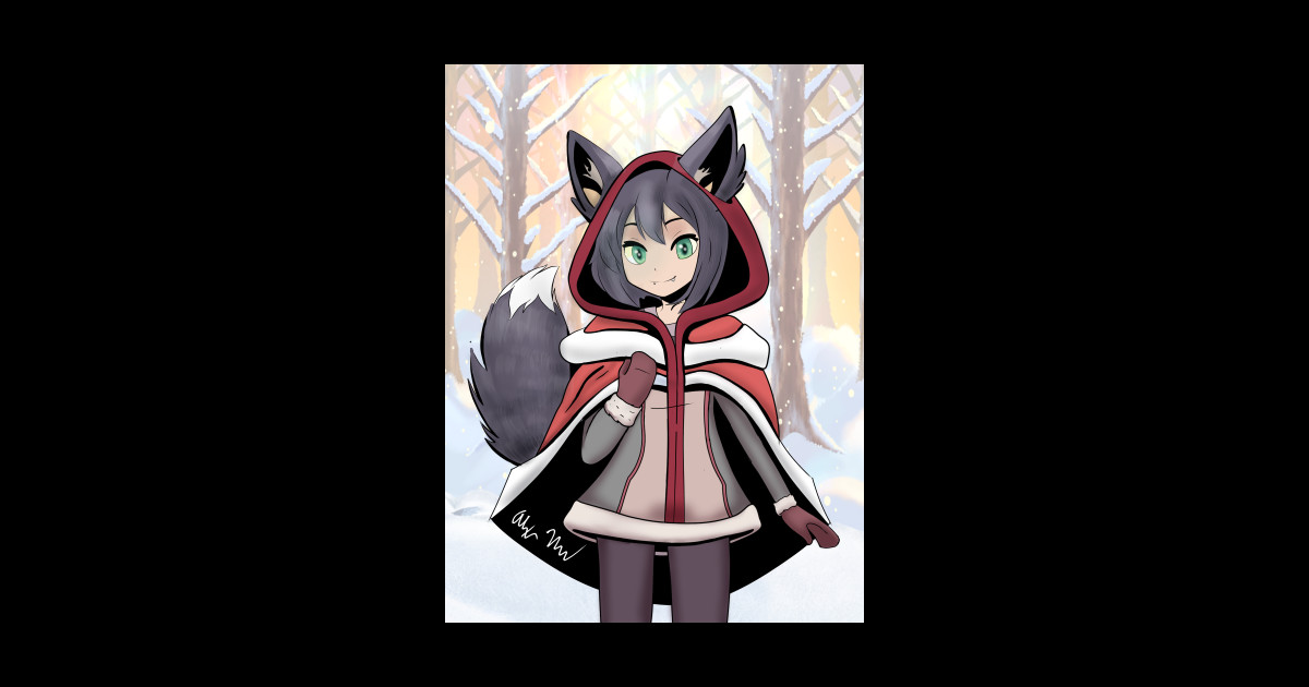 Raven Nightshade - Werewolf Girl - Sticker | TeePublic