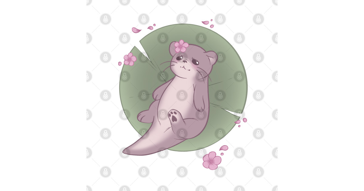 FFXIV - Odder Otter [Light] - Cute - T-Shirt | TeePublic