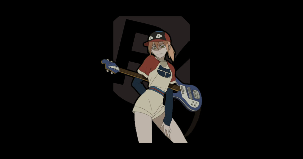 FLCL Haruko Baseball - Flcl - Sticker | TeePublic