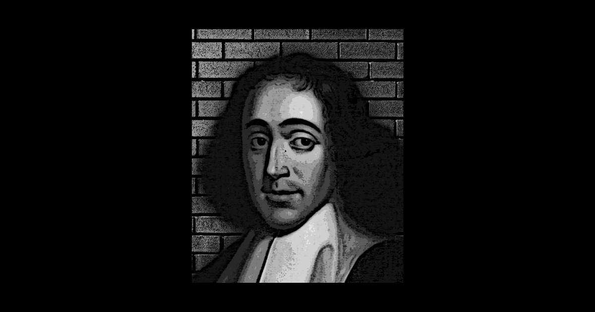 Baruch Spinoza Black And White Portrait | Baruch Spinoza Artwork 2 ...