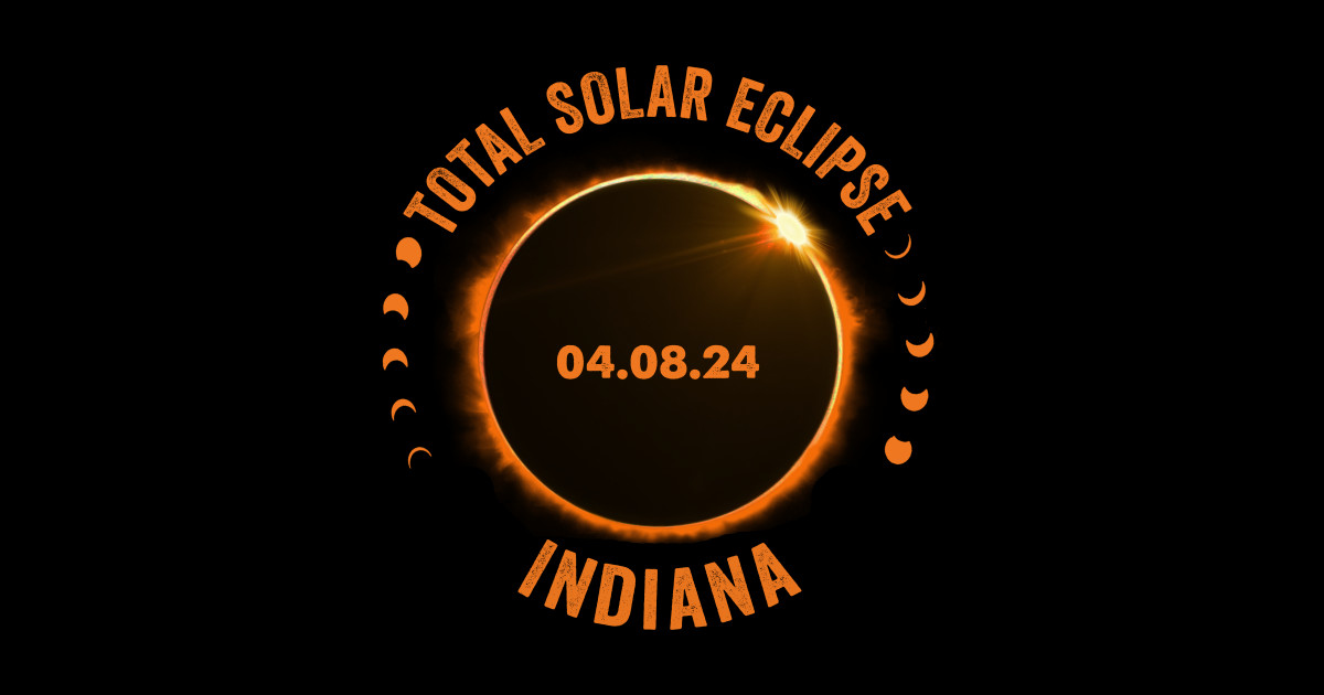 Indiana Total Solar Eclipse 2024 American Totality April 8 - America ...