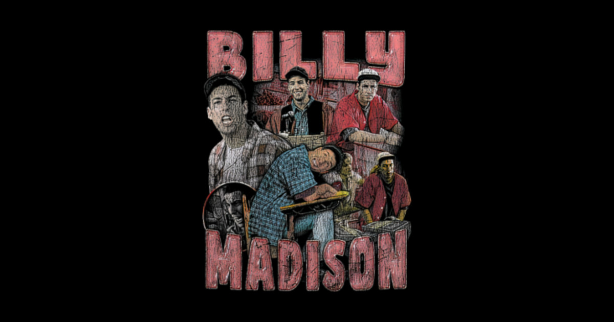 Billy Madison Vintage - blaksoue #1842 - Billy Madison - Sticker ...