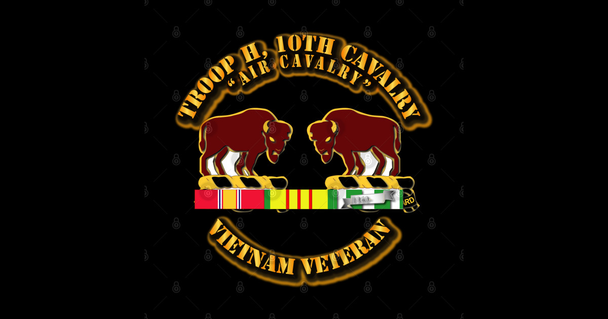 Troop H, 10th Cavalry w Vietnam SVC - Troop H 10th Cavalry Vietnam ...