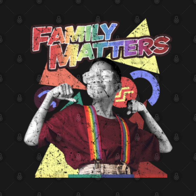 RETRO FAMILY MATTERS - Family Matters - T-Shirt Designed & Sold By ...
