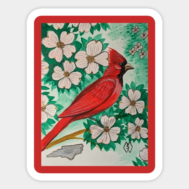 north carolina flower and bird