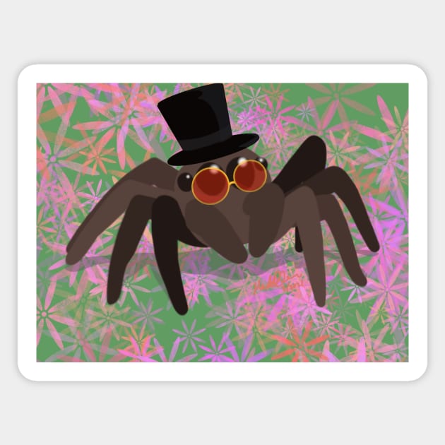 Ozzy the Jumping Spider - Mackachow - Sticker | TeePublic