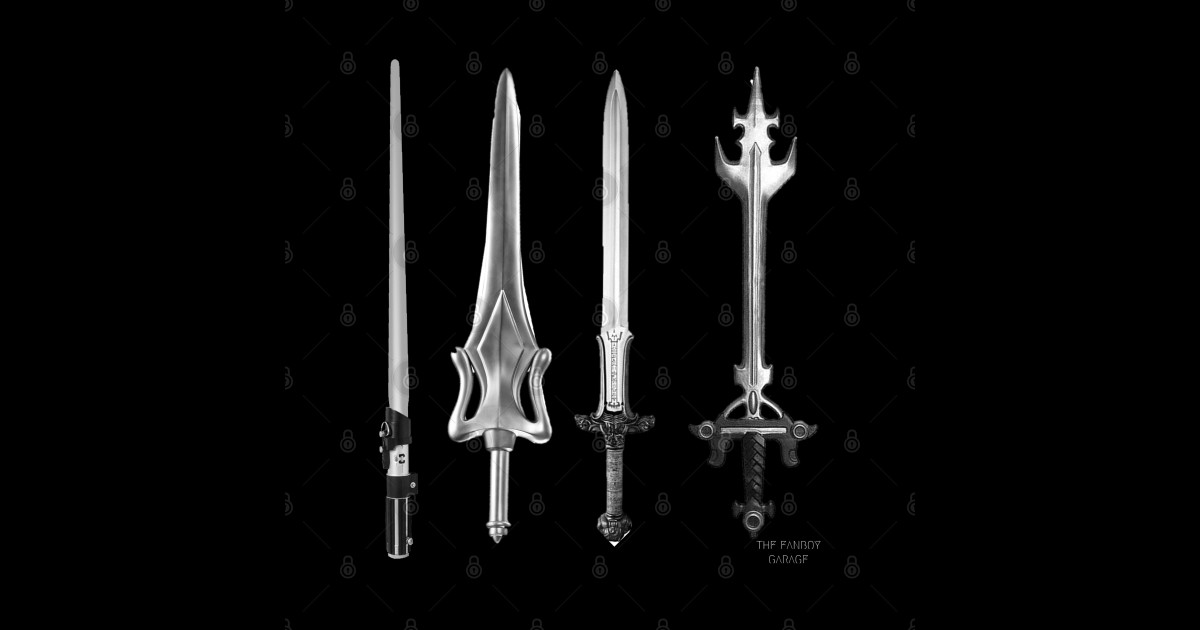 Swords of the 80s - Sword - Posters and Art Prints | TeePublic