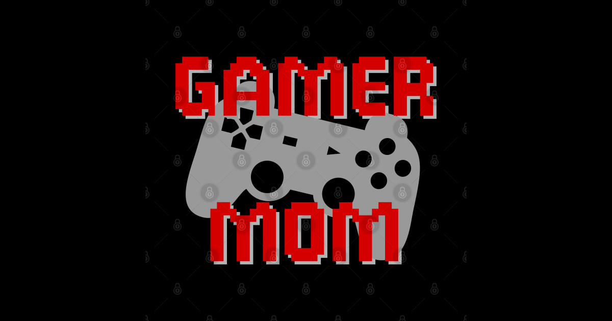 Gamer mom - Gamer Mom - Sticker | TeePublic