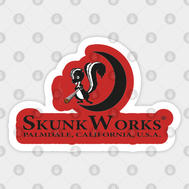 SKUNKWORKS - Skunk - Sticker | TeePublic