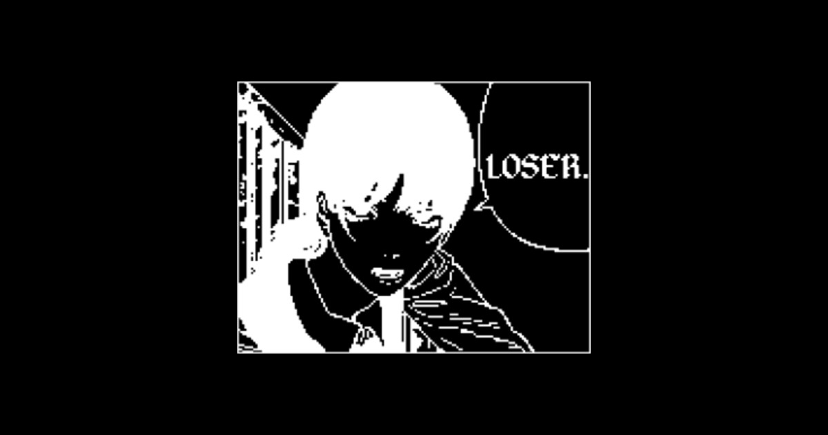 Asa Mitaka - Loser. - Pixel 02 - Anime And Manga - T-Shirt | TeePublic