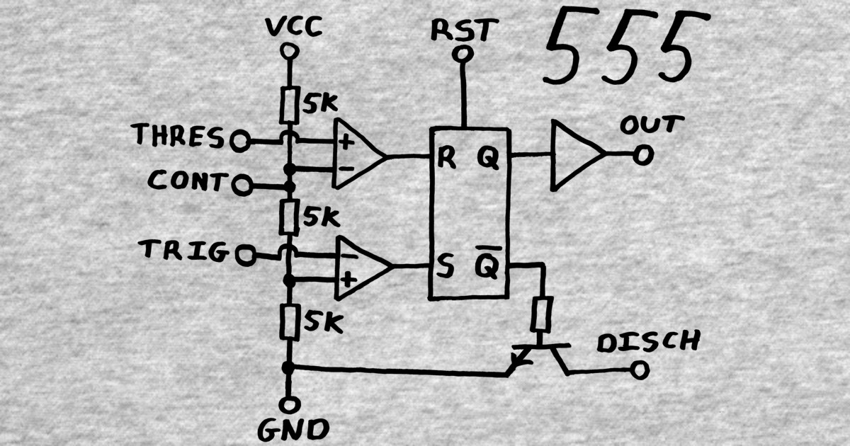EEVblog 555 Timer - Electronics Engineer - T-Shirt | TeePublic