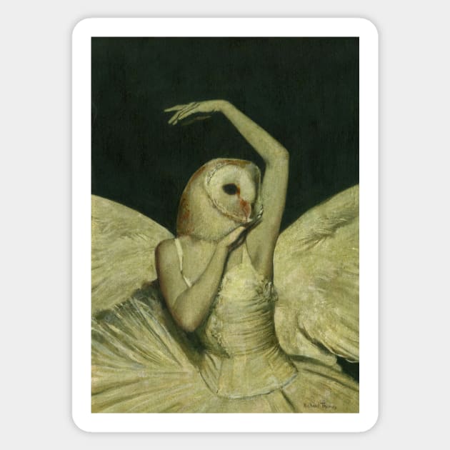 Barn Owl Ballerina - Barn Owl - Sticker | TeePublic