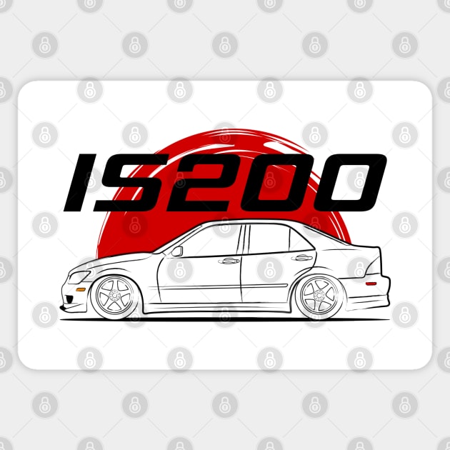 IS200 JDM Vintage Style - Is200 - Sticker | TeePublic
