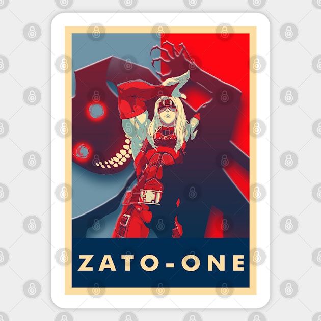 Zato One | Guilty Gear - Guilty Gear - Sticker | TeePublic