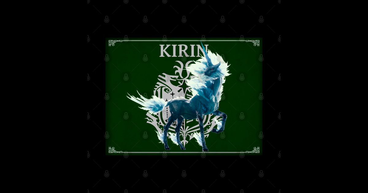 Monster Hunter World - Kirin - Monster Hunter World - Sticker | TeePublic
