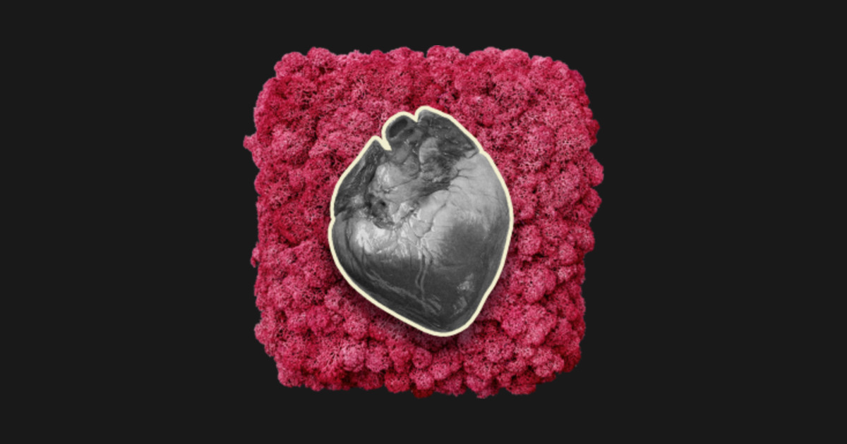 Colorless Heart - Collageart - T-Shirt | TeePublic