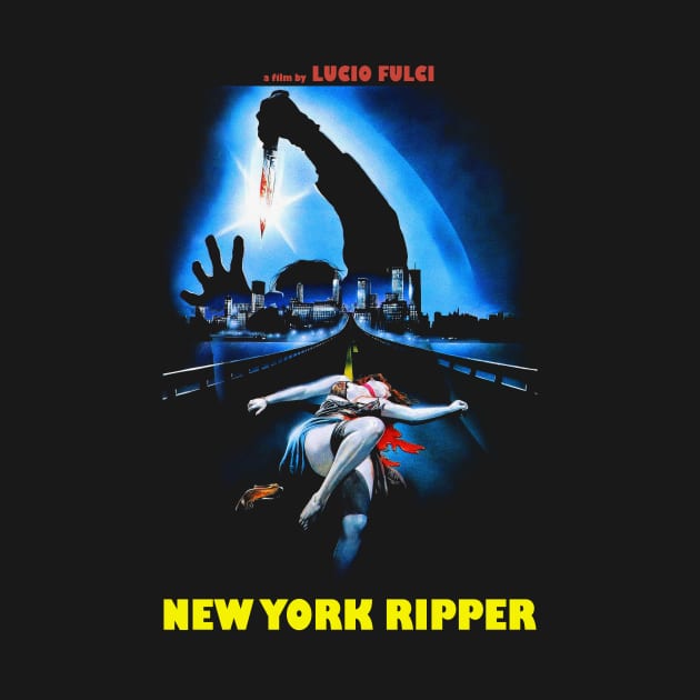 New York Ripper - Giallo - T-Shirt | TeePublic