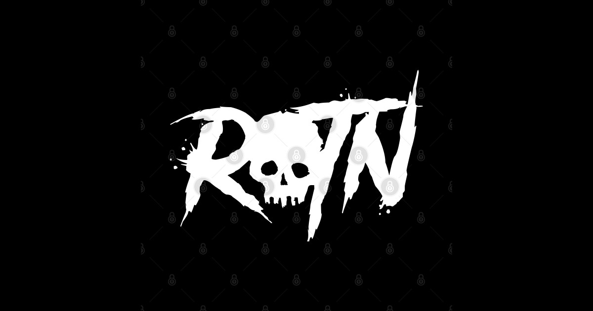 Rotn Skull Logo - Rotn - Sticker | TeePublic