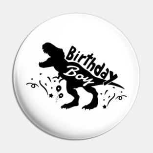 Birthday Boy Dinosaur 10th Birthday Pins and Buttons for Sale | TeePublic