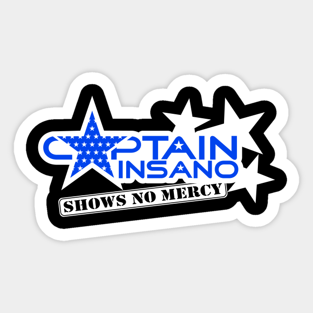 Captain Insano-for-dark - Waterboy - Sticker | TeePublic