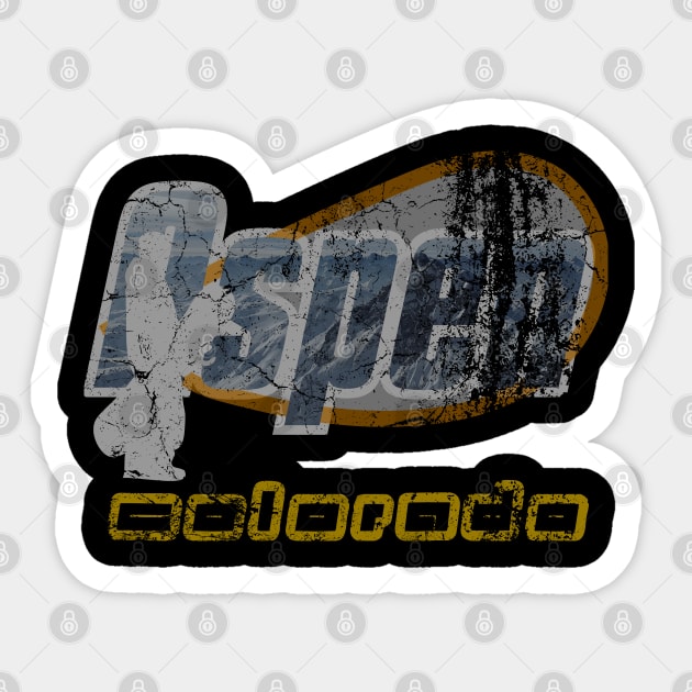 Aspen Colorado heavily distressed design logo - Aspen Colorado Heavily ...