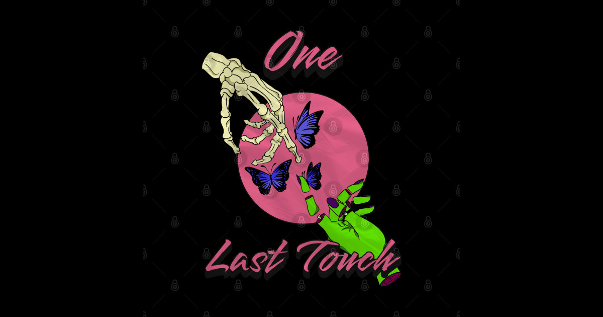 One Last Touch Spooky - Spooky Cute - Sticker | TeePublic