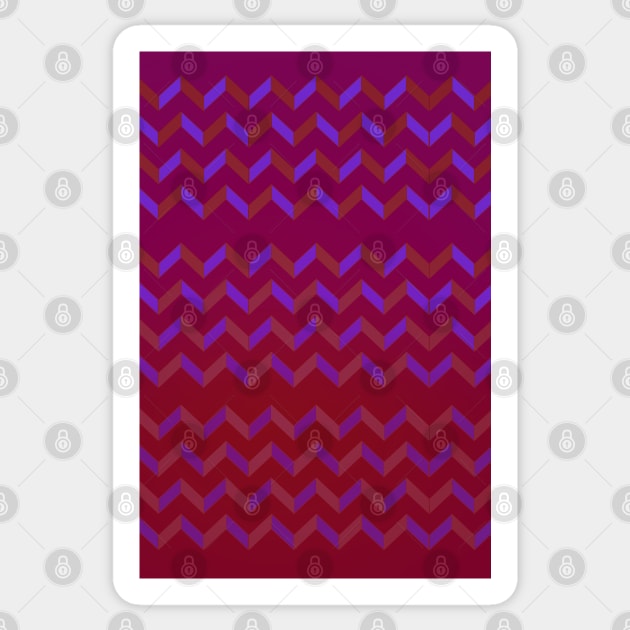 Purple Line Design - Line - Sticker | TeePublic