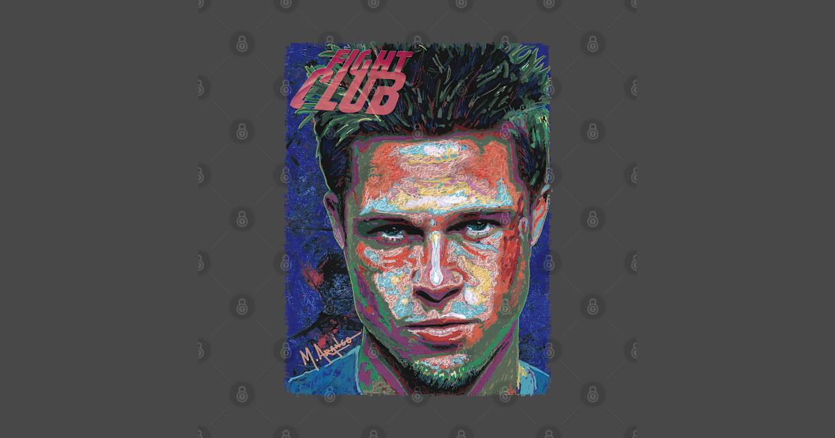 Tyler Durden - Fight Club - T-Shirt | TeePublic