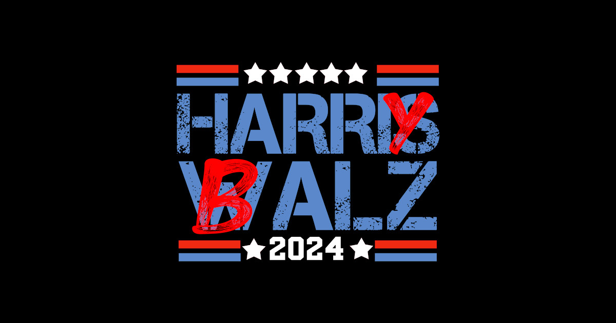 Harry Balz 2024 Harris Walz 2024 Meme Democratics Vote - Harry Balz ...
