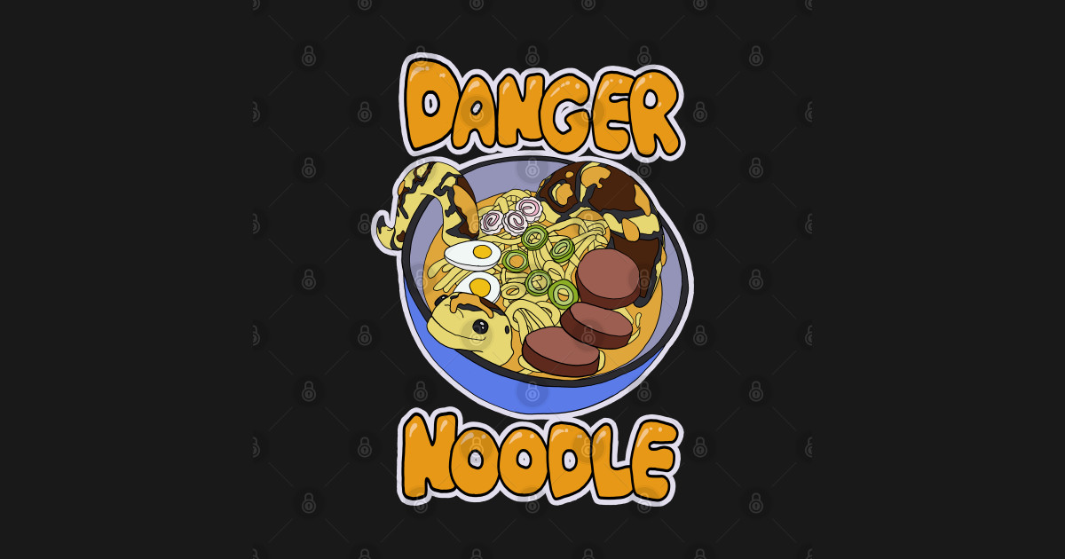 Danger Noodle Soup - Snake Funny - T-Shirt | TeePublic