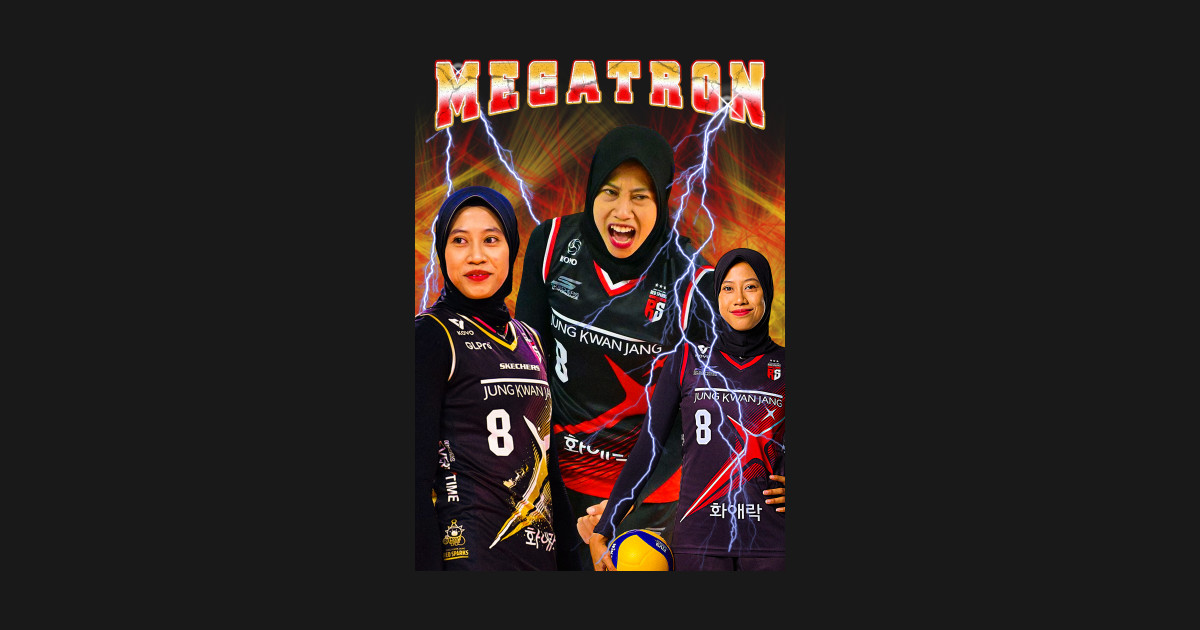 VINTAGE STYLE MEGAWATI MEGATRON - Player - T-Shirt | TeePublic