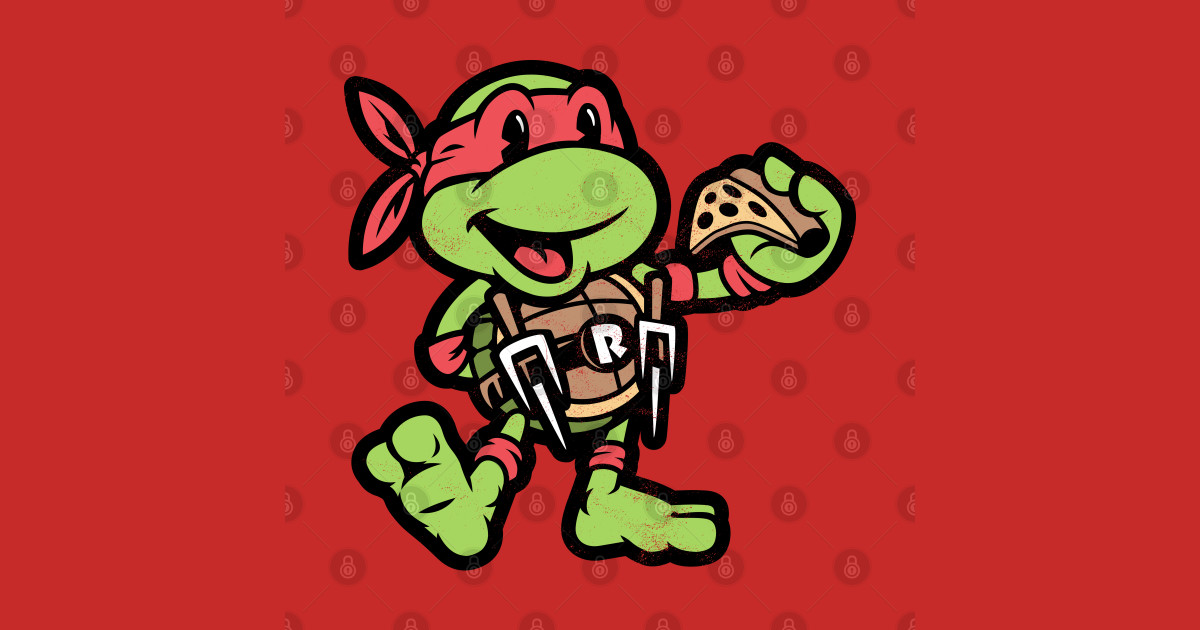 Vintage Raph - Ninja Turtles - T-Shirt | TeePublic