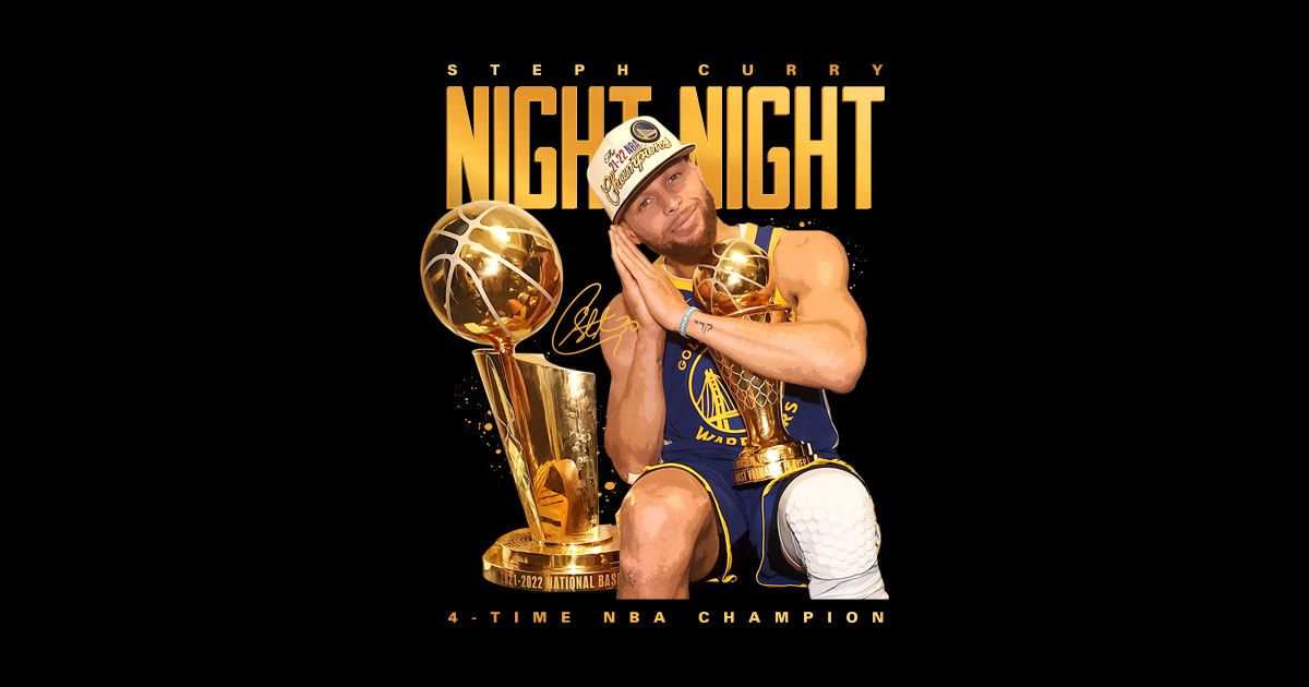 Steph Curry Night Night - Steph Curry Golden State Warriors - Posters ...