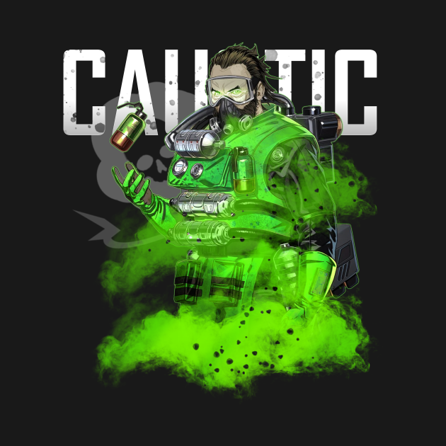 Apex Legends - Caustic Middle T-Shirt - Apex Legends - T-Shirt | TeePublic