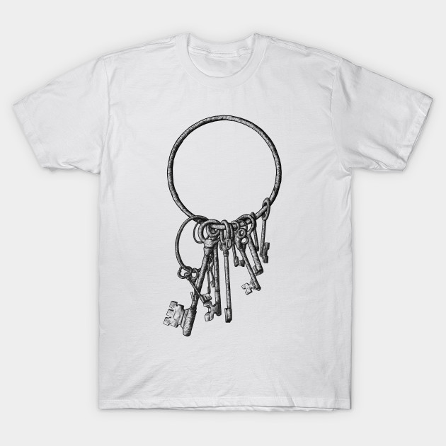 Keychain - Key - T-Shirt | TeePublic