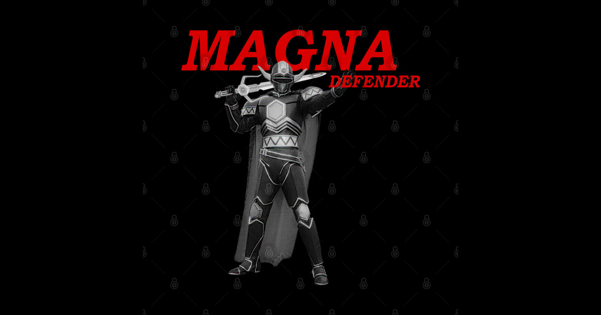 Power Rangers - Magna Defender - Power Rangers - Sticker | TeePublic