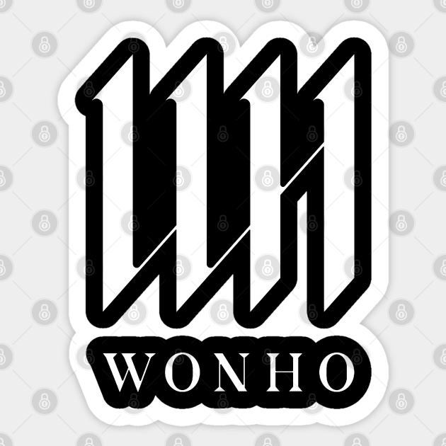 Wonho Logo - Monsta X Wonho - Sticker | TeePublic
