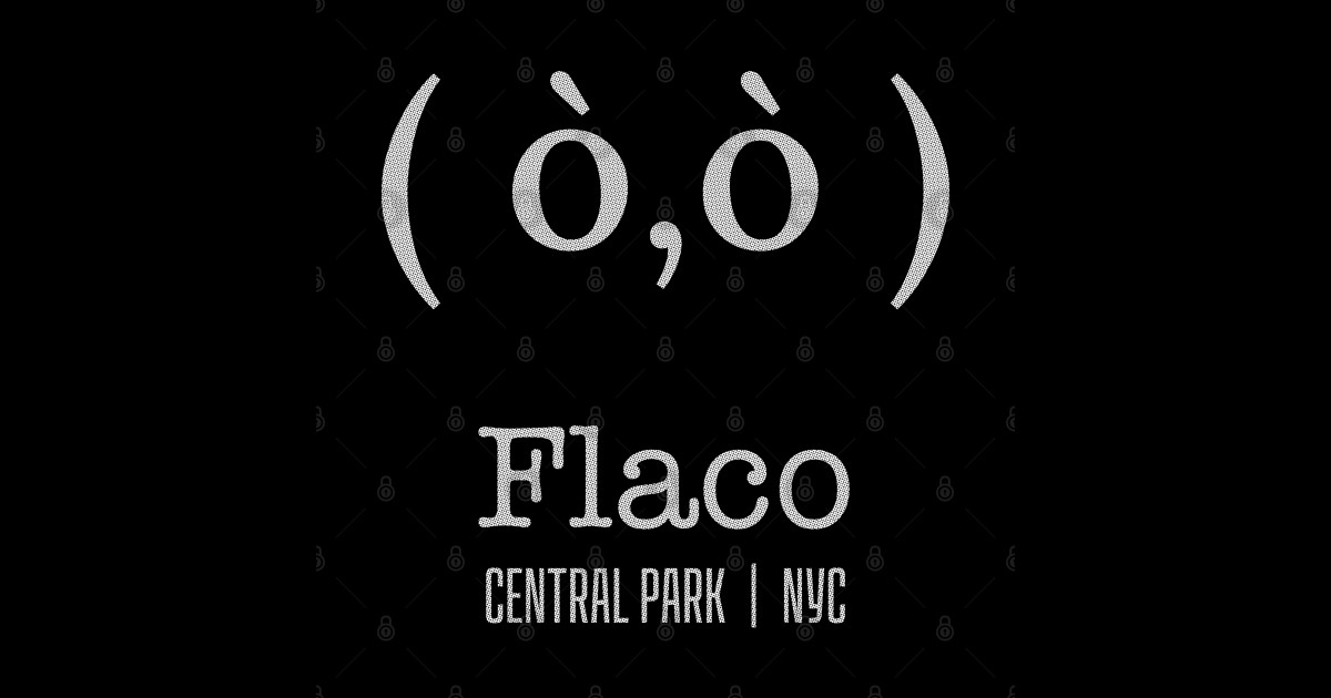 Flaco as Typography Emojis (dark) - Flaco - Posters and Art Prints ...