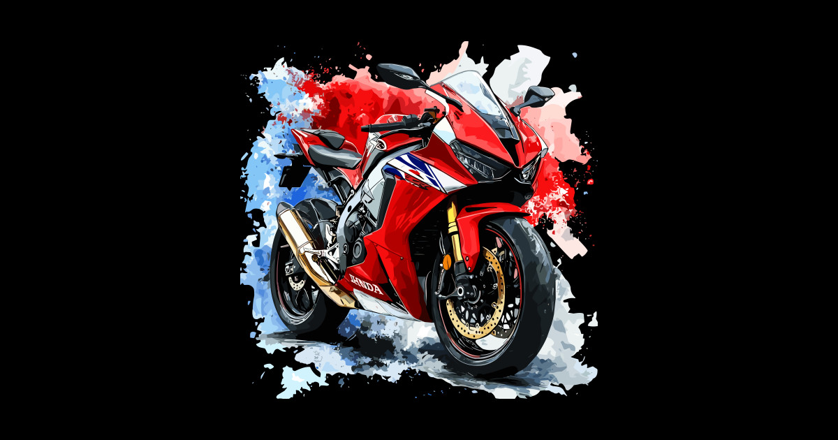 Honda CBR1000RR-R Fireblade SP 3 - Tshirtdesign - Sticker | TeePublic