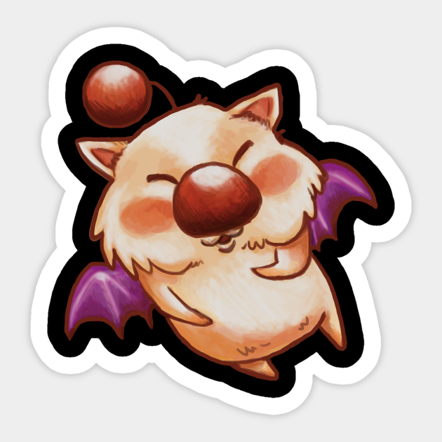 Final Fantasy Moogle - Kupo - Moogle - Sticker | TeePublic