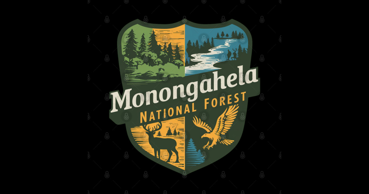 Monongahela National Forest Shield Emblem - Monongahela National Forest ...