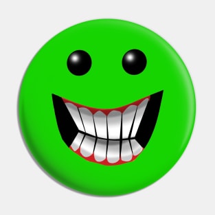 Psychedelic Emoji Smile Happy Face Pins and Buttons for Sale | TeePublic