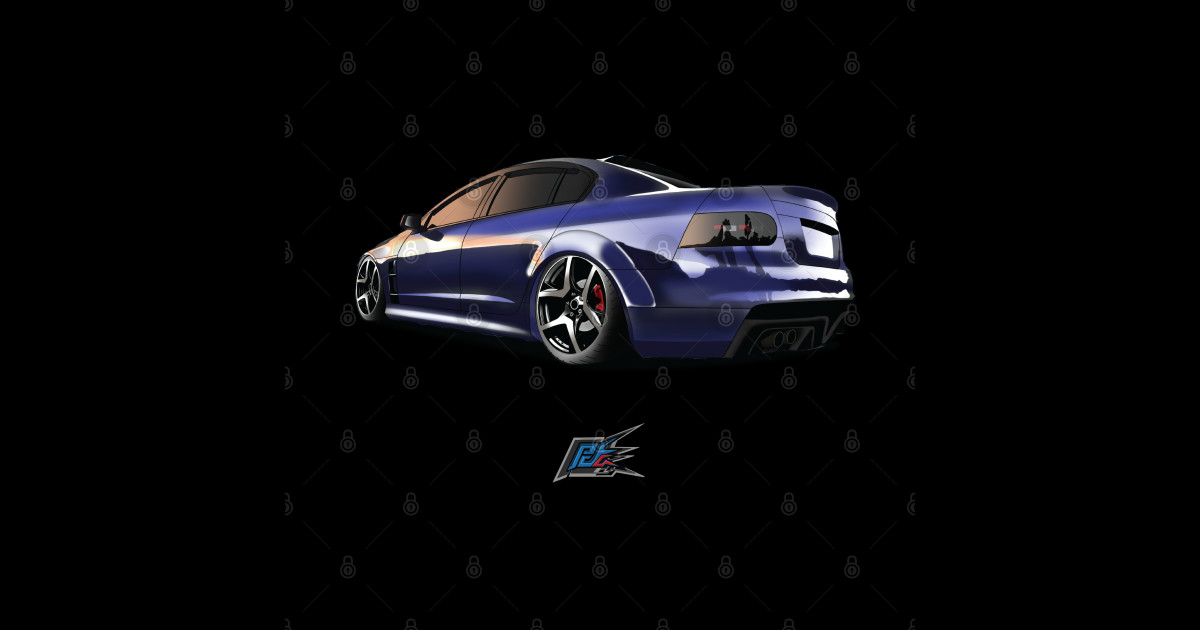 holden commodore ve violet - Holden Commodore - Sticker | TeePublic