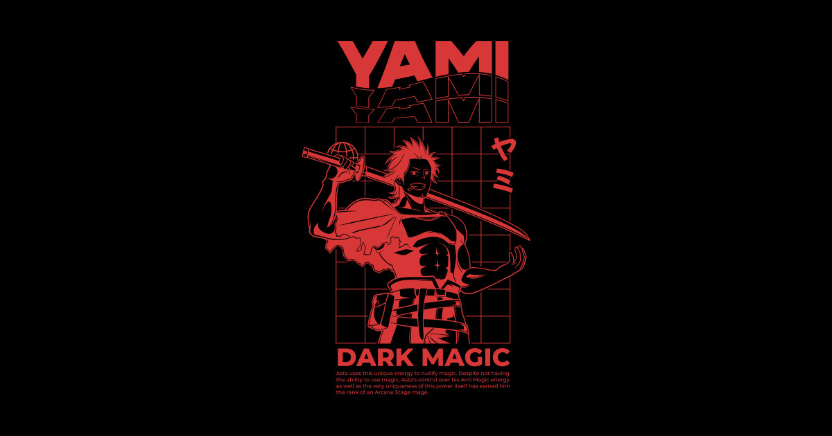 Yami Sukehiro Black Clover - Yami Sukehiro - Posters and Art Prints ...