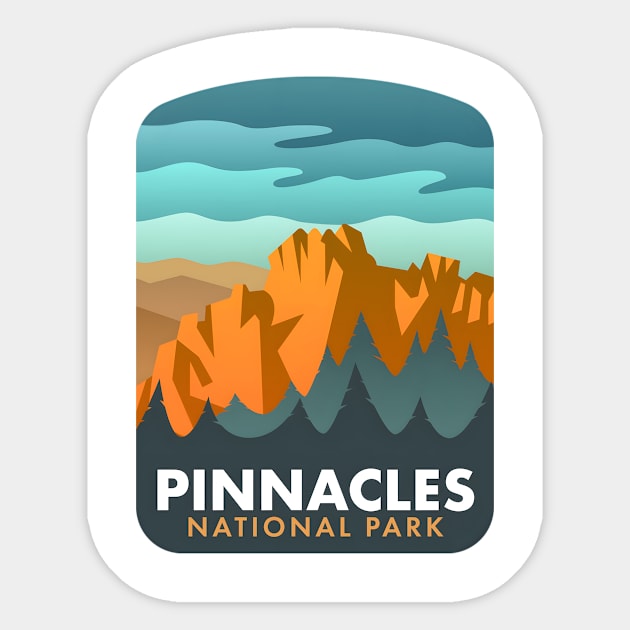 Pinnacles National Park - Pinnacles - Sticker | TeePublic