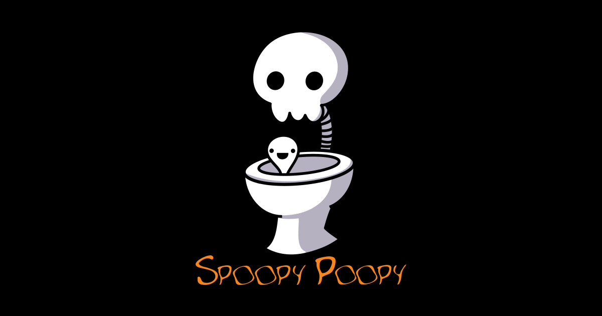 Spoopy Poopy - Cute - Phone Case | TeePublic