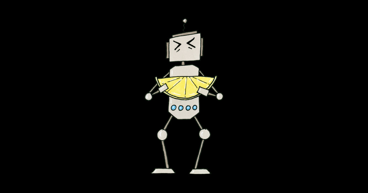 Lemon Robot - Lemon - Sticker | TeePublic