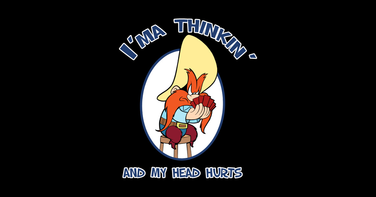 I'ma Thinkin... - Classic Animation - Sticker | TeePublic