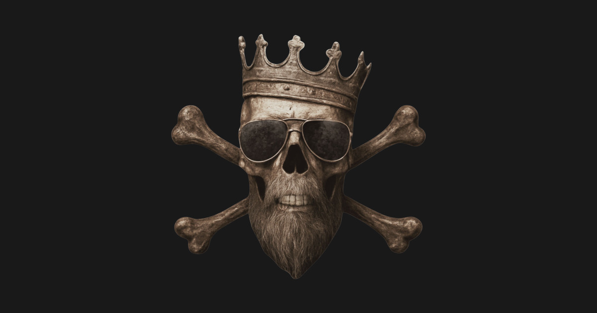 RubyDuby138 Realistic Jolly Roger - Pirate - T-Shirt | TeePublic