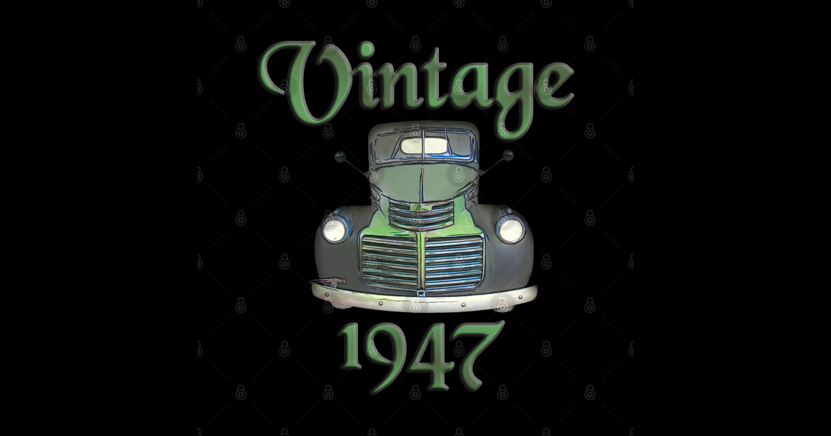 Vintage 1947 Antique GMC Pickup Truck - 1946 - Posters and Art Prints ...